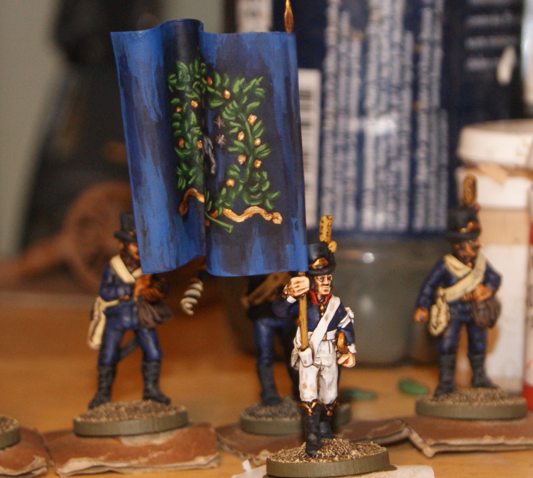 Västmanland and Västerbotten regimental colors – Pancratist