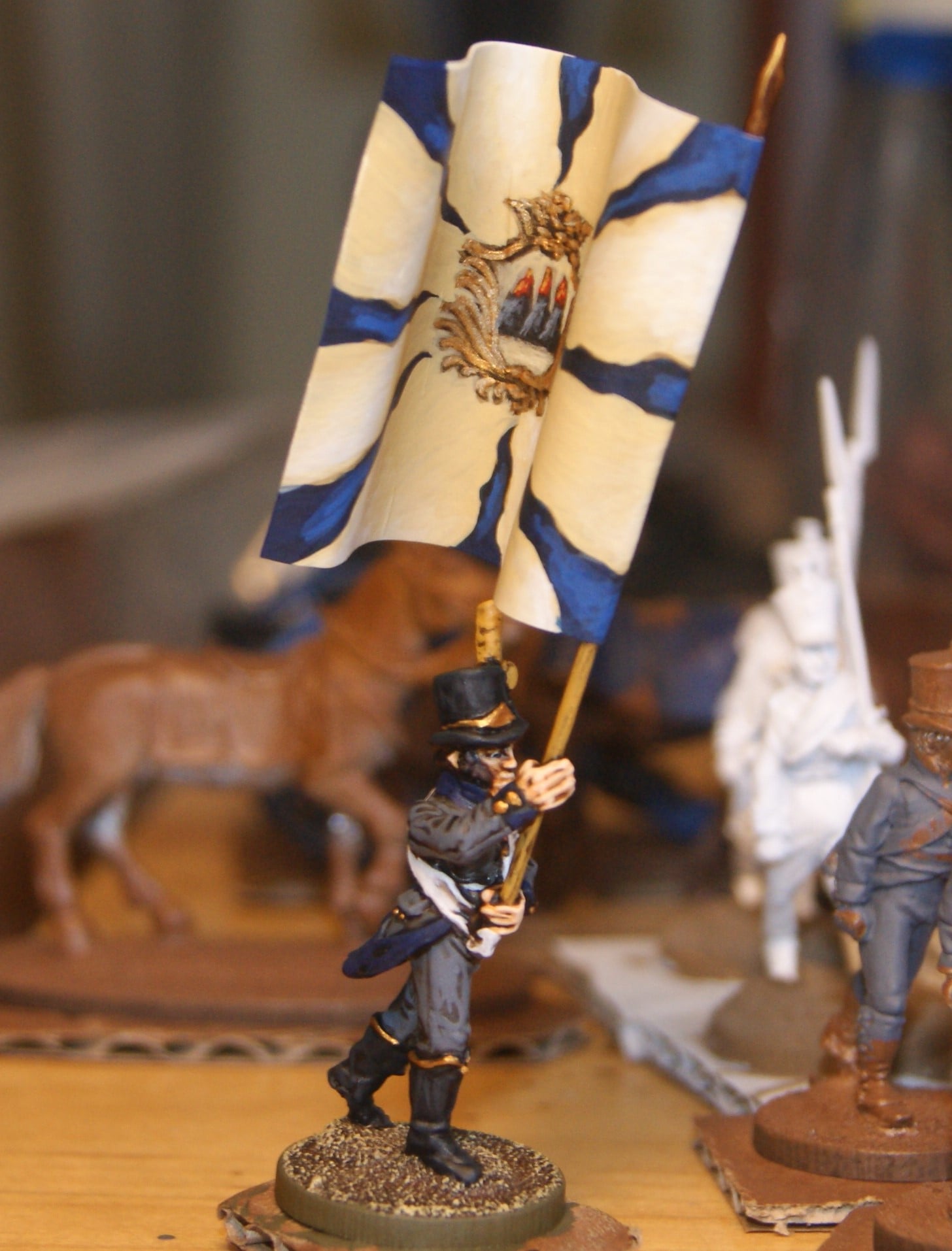 Västmanland and Västerbotten regimental colors – Pancratist