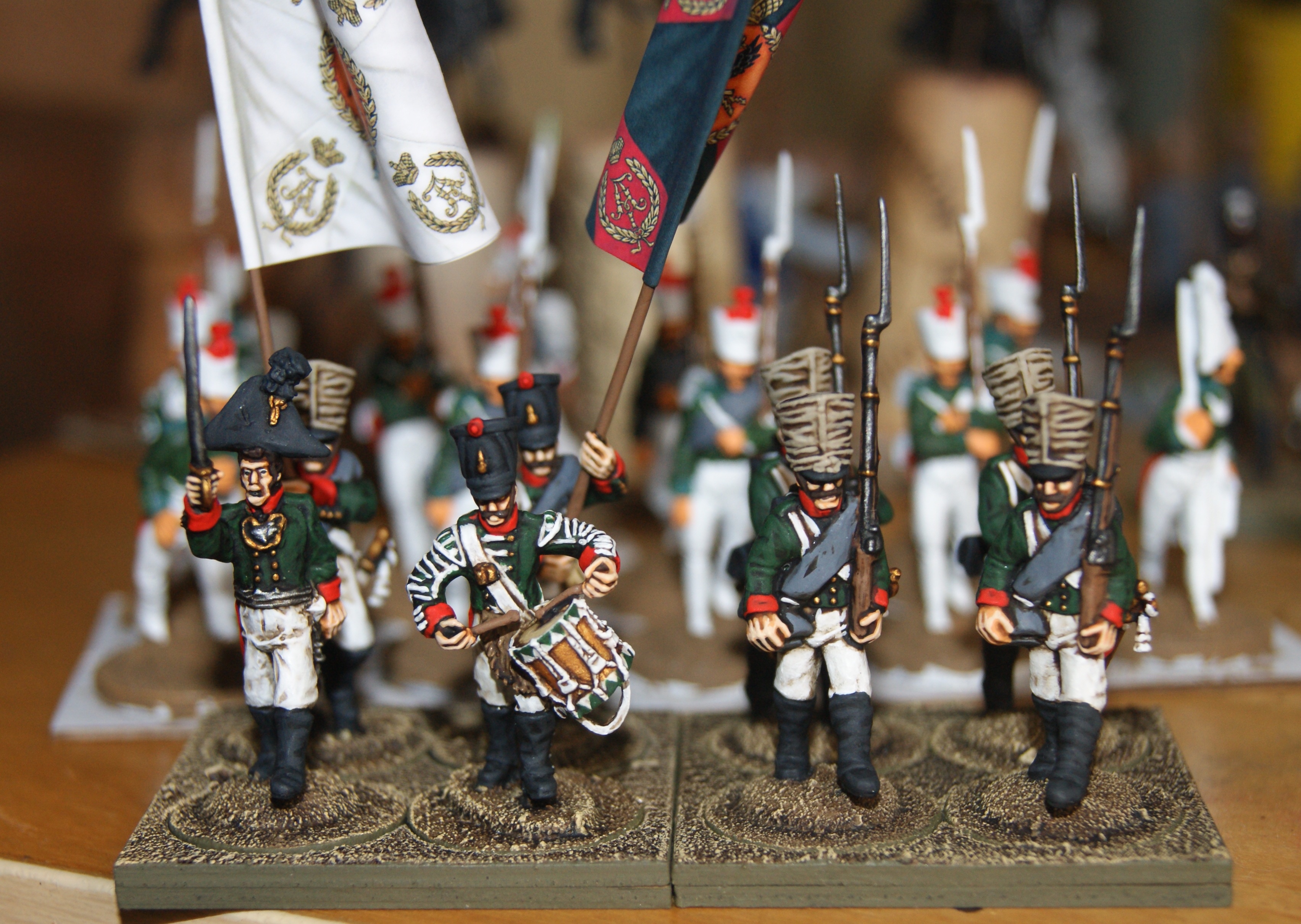 Petrovsk regiment – converting Warlord plastics for the 1808 campaign ...