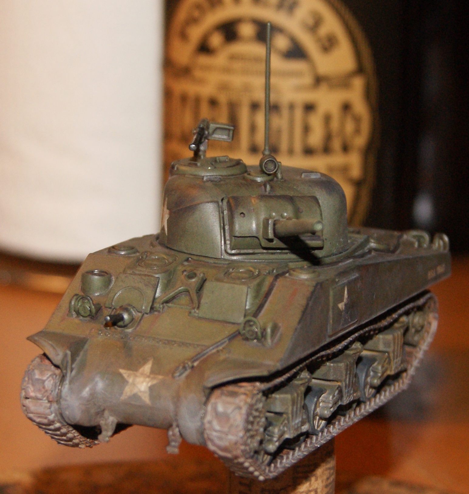 Sherman tanks and dismounted crew – Pancratist